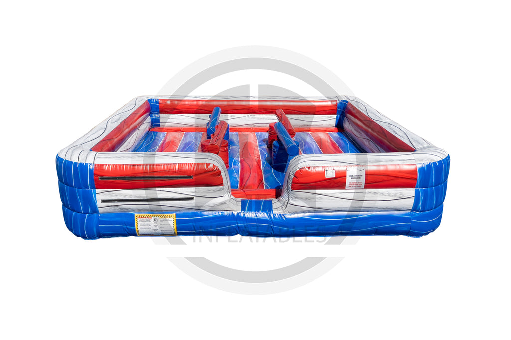 4 Man Blue Marble Joust-G1174-EZ Inflatables