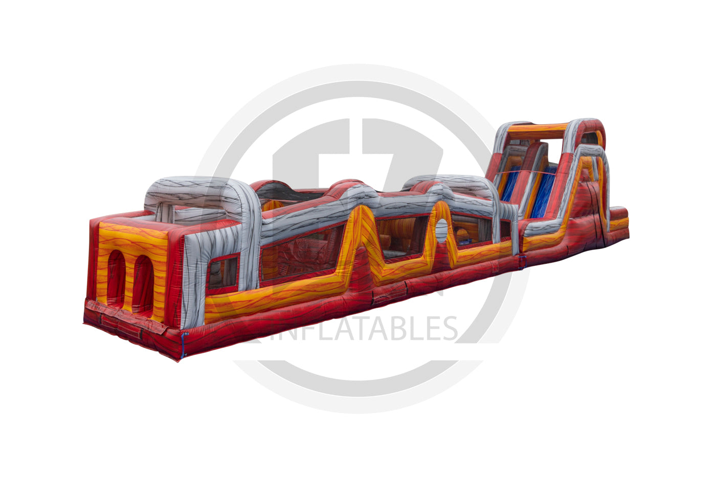 75 Warped Wall Obstacle Course-I1188-EZ Inflatables