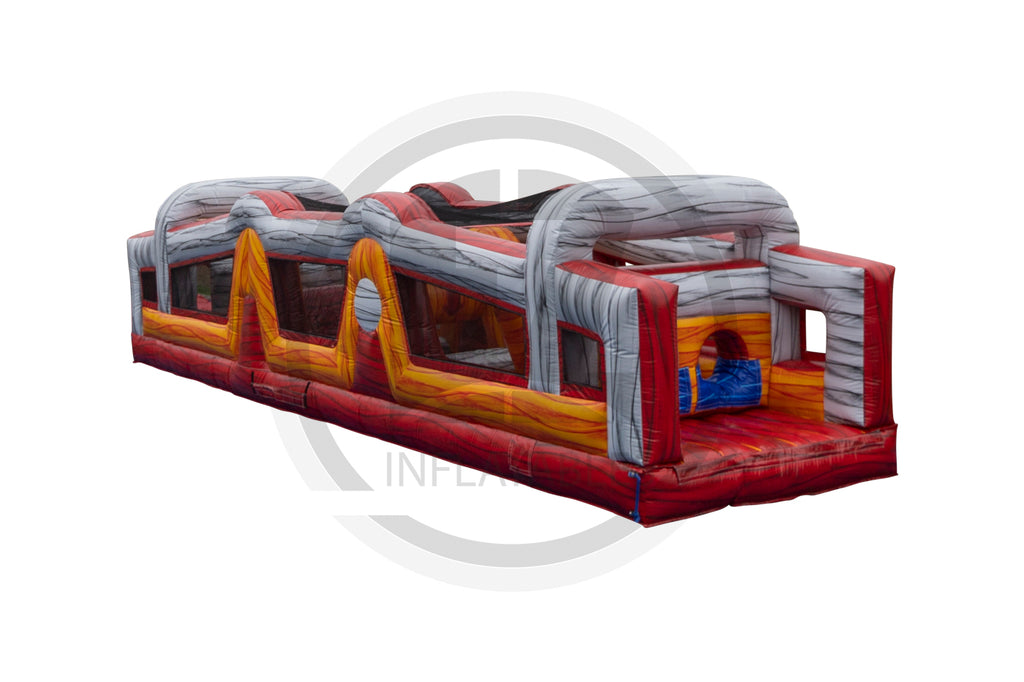 I1209-40 Lava Run Obstacle Course-I1209-EZ Inflatables