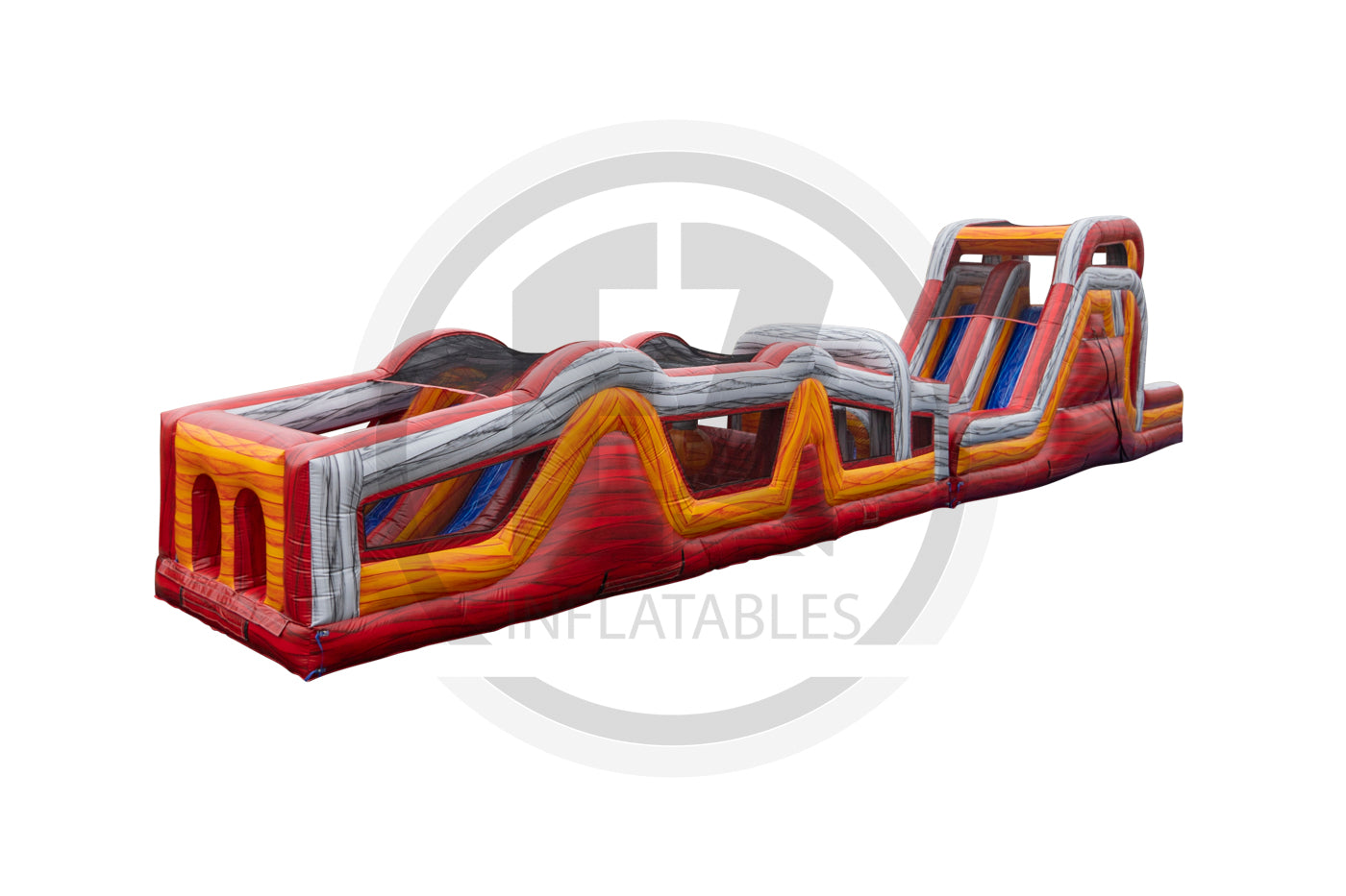 70 Warped WallObstacle Course-I1213-EZ Inflatables