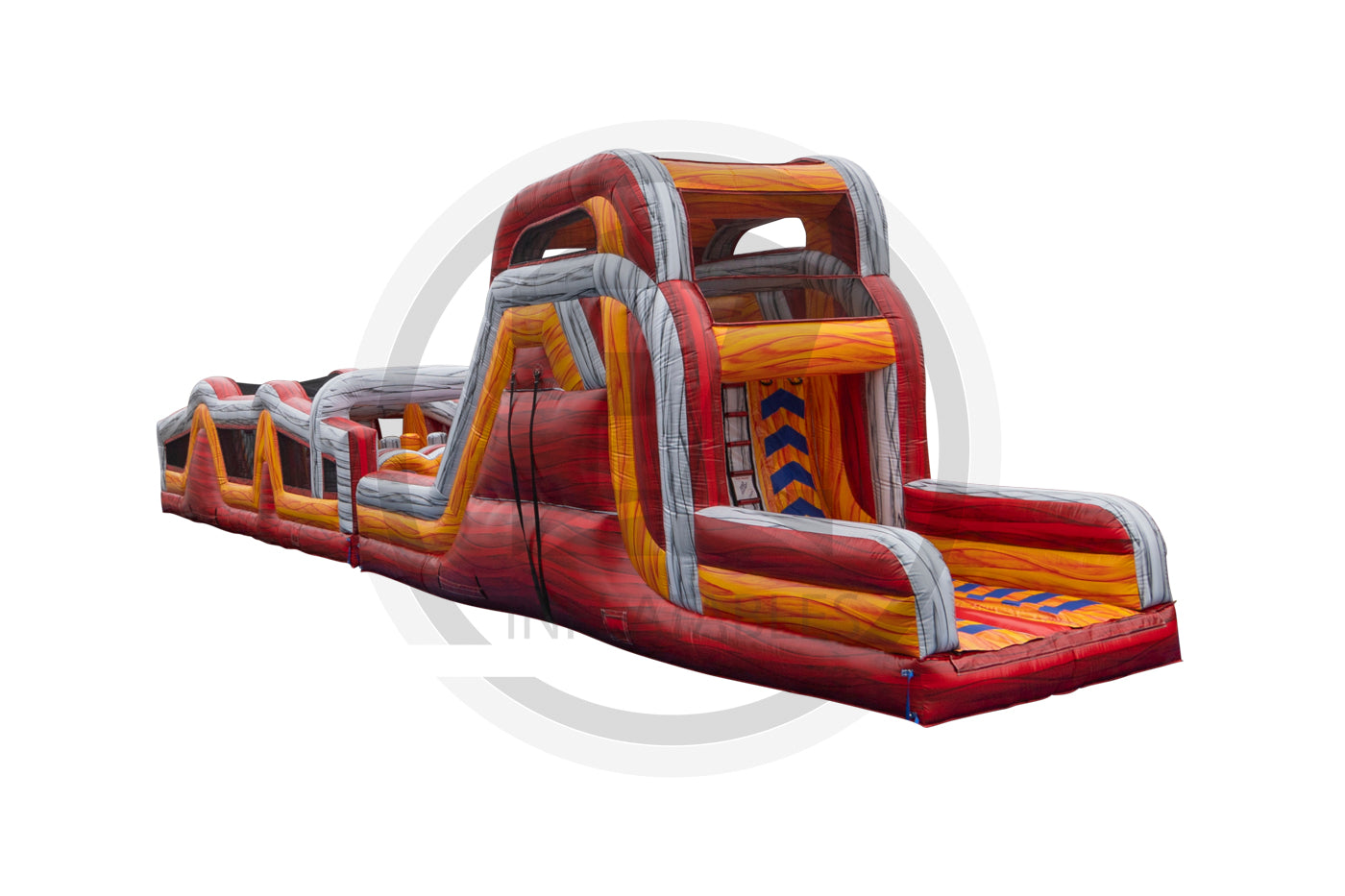 70 Warped WallObstacle Course-I1213-EZ Inflatables