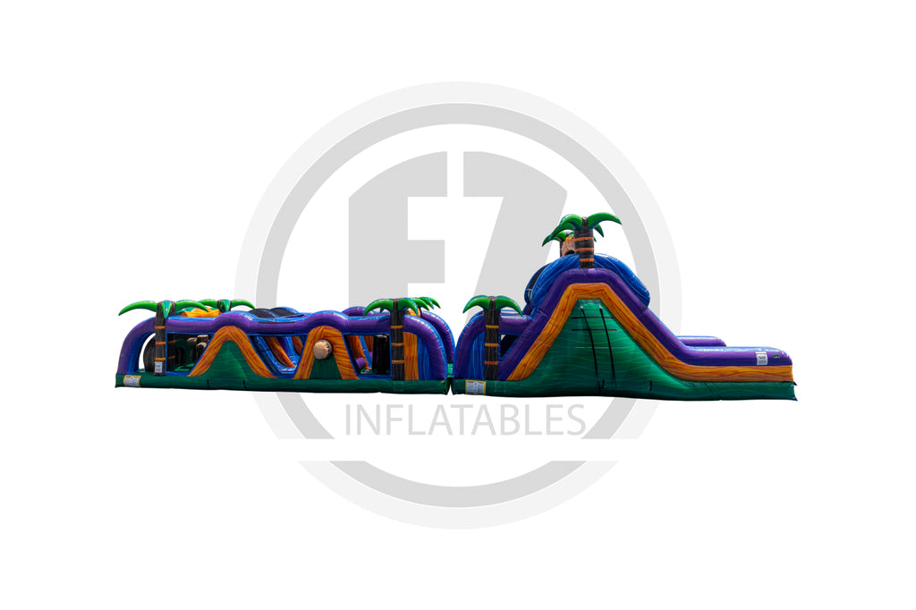 70 Monsoon Obstacle Course-I1227-EZ Inflatables