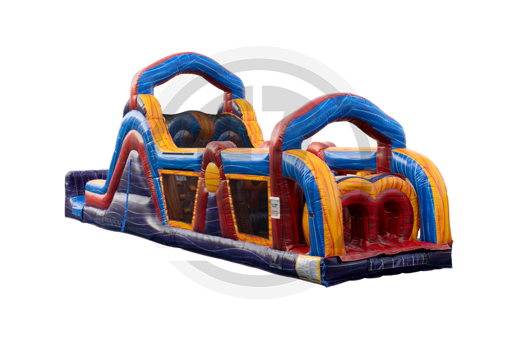 38 Marble Mania Obstacle Course-I1268-EZ Inflatables