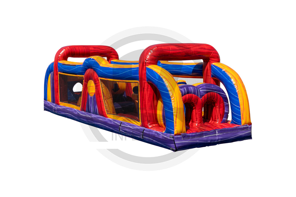 30 Marble Mania Obstacle Course-R0301C01-EZ Inflatables