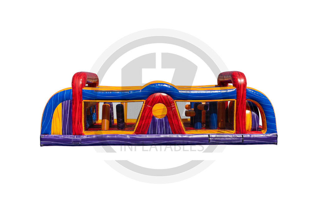 30 Marble Mania Obstacle Course-R0301C01-EZ Inflatables