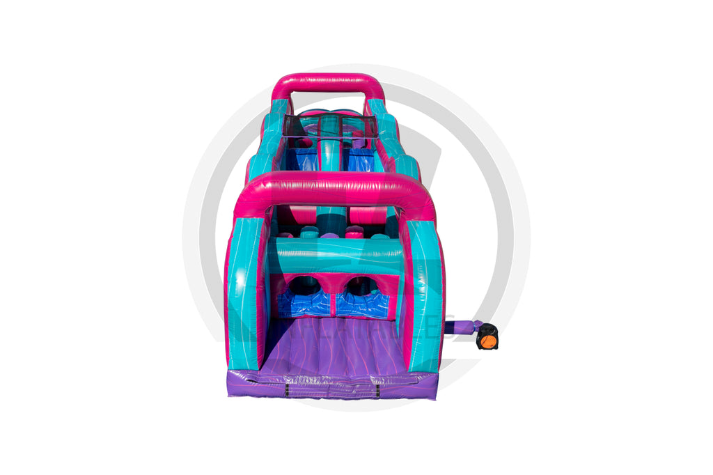 38 Princess Run Obstacle Course-R0381C01-EZ Inflatables