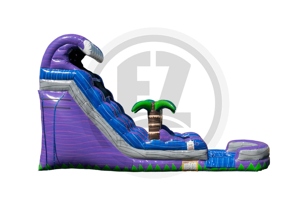 18 Purple Crush Tsunami SL IP Water Slide-WS1189-IP-EZ Inflatables