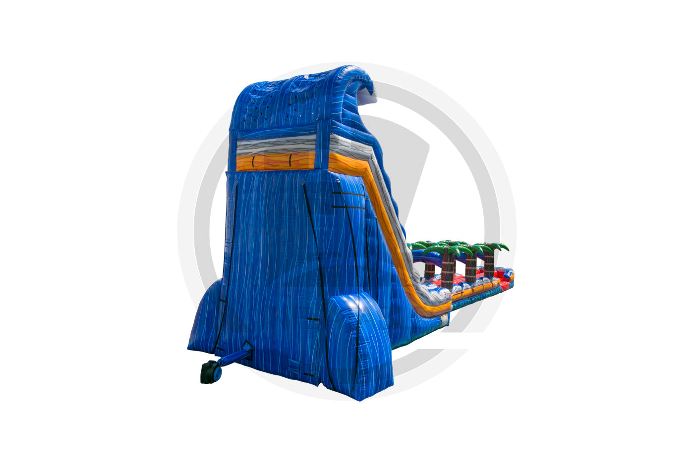 27 Tropical Fireblast Tsunami DL IP Water Slide + Slip & Slide-WS1317 ...