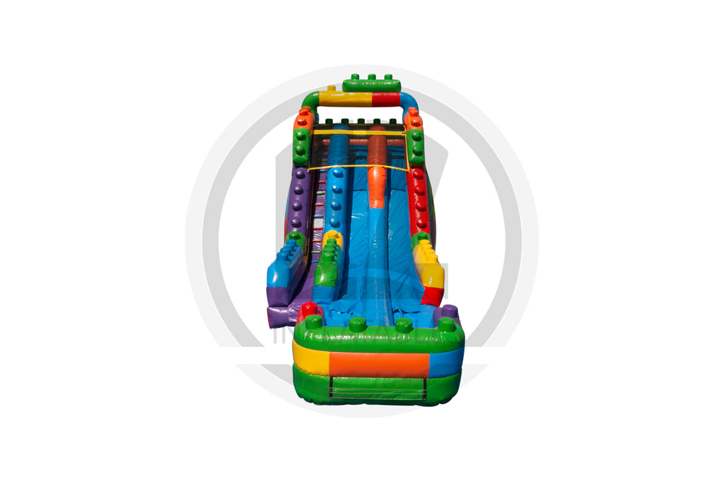 18 Mega Blocks DL SP Water Slide-WS1578-EZ Inflatables