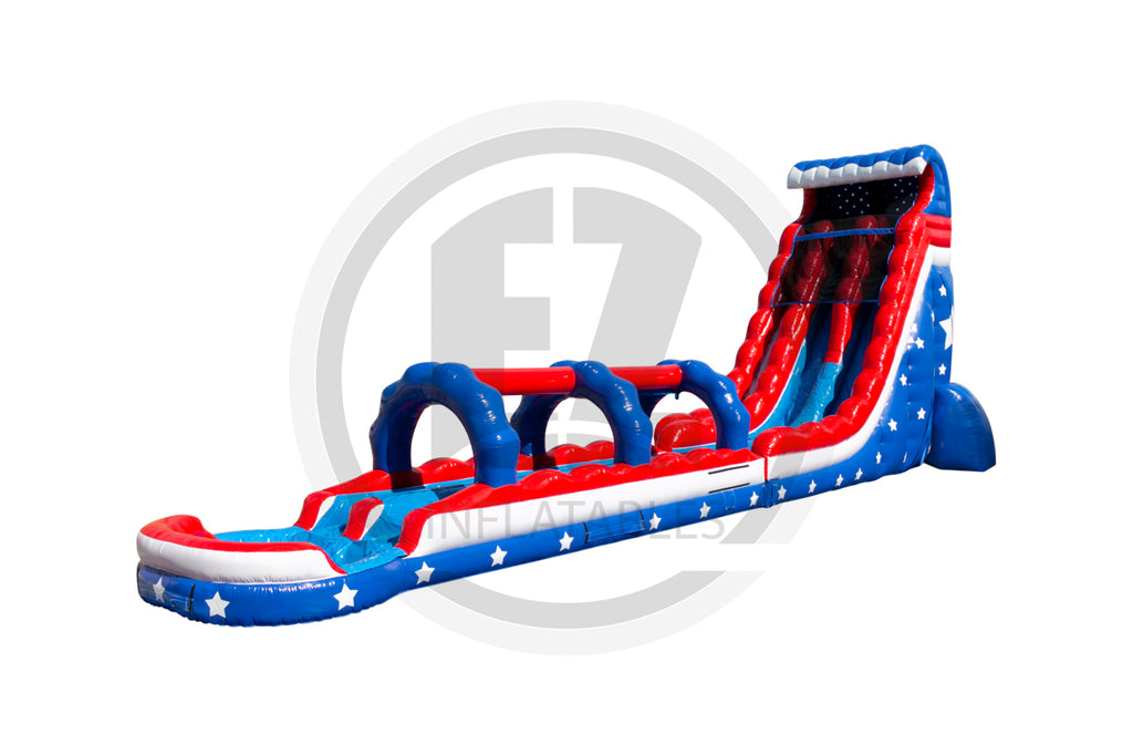 27 Liberty DL SP Water Slide + Slip & Slide-WS1582-EZ Inflatables