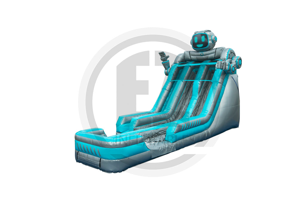 EZ Inflatables 18 Ft Water Slides