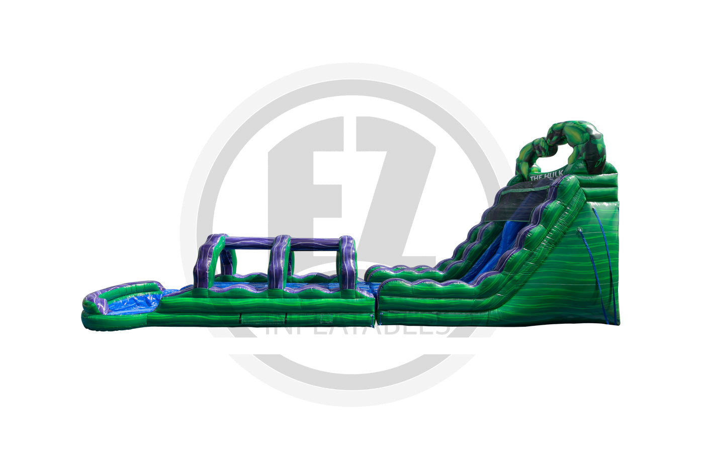 22 Ft Hulk DL SP Water Slide + Slip & Slide-WS1624 – EZ Inflatables