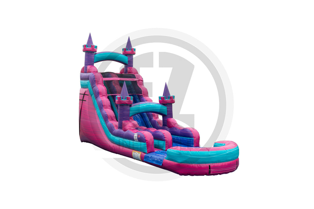 18 Lucky Princess SL SP Water Slide-WS1648-EZ Inflatables