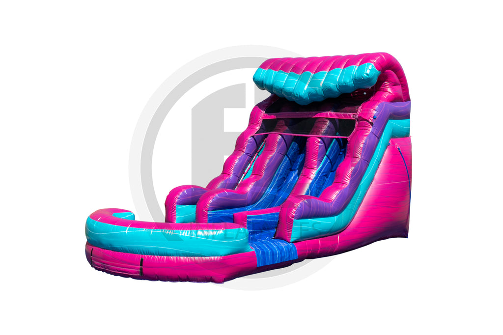 15 Princess Tidal DL SP Water Slide-WS1658-EZ Inflatables