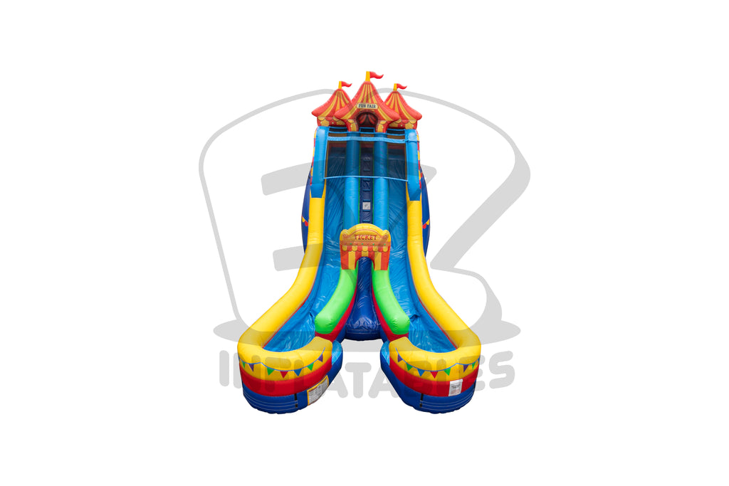 EZ-Inflatables-20 Carnival Double Slide DL IP Water Slide-WS2001IP – EZ ...