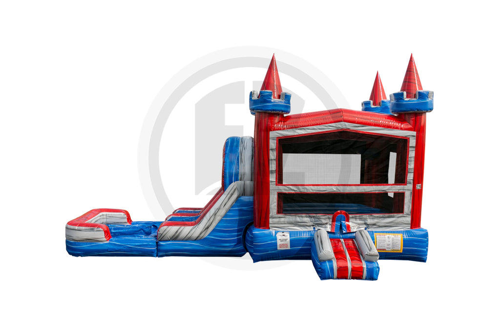 Castle Tower DL Pool and Stopper-C2009-IP-EZ Inflatables