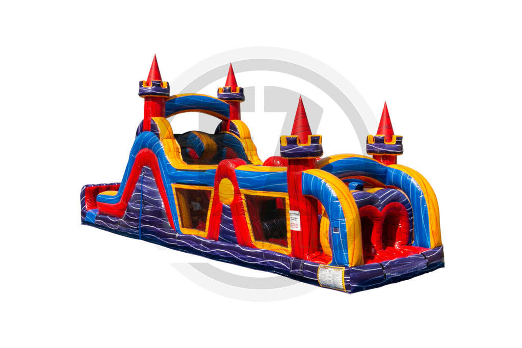 38 Castle Mania Wet Dry-I1166-EZ Inflatables