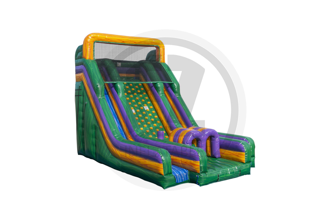 24 Mardi Gras Double Lane Rock Climb-I1185-EZ Inflatables