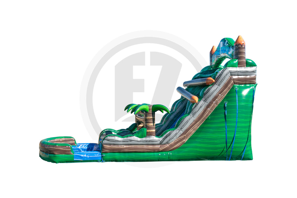 22 Tiki Falls DL SP Water Slide – EZ Inflatables
