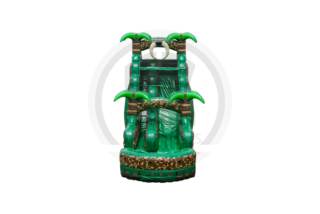 18 Boar Tusks SL SP Water Slide-WS1547-EZ Inflatables