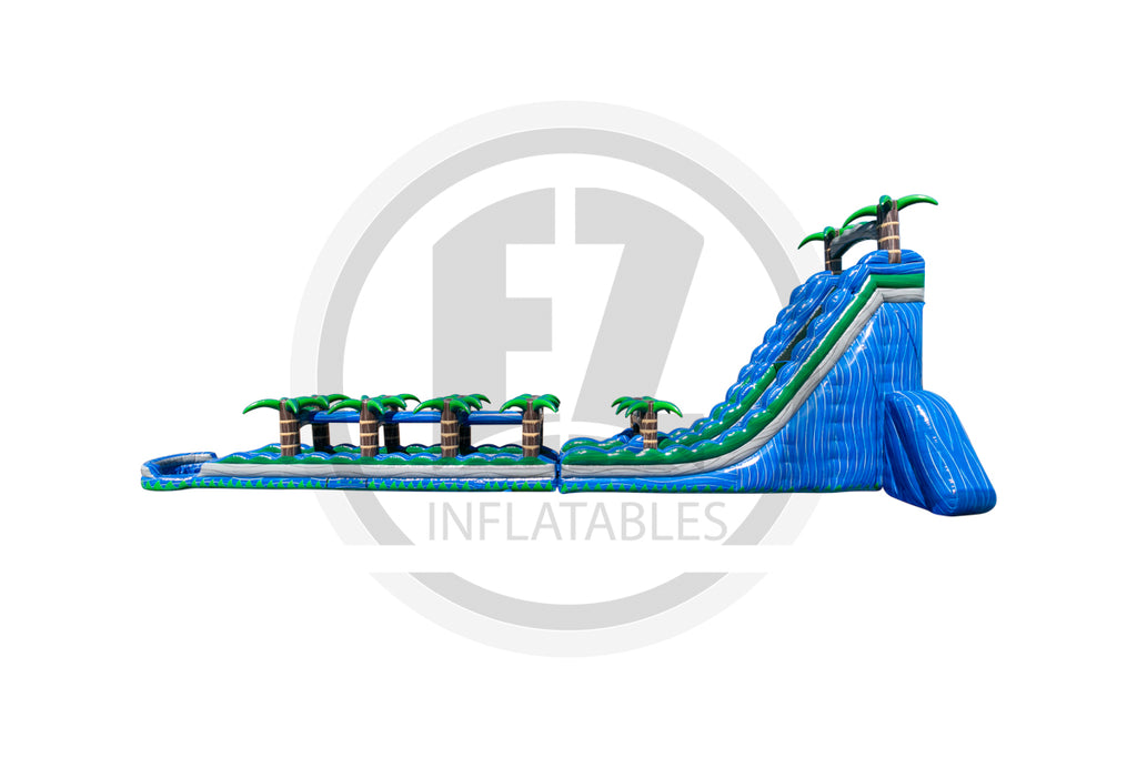 32 Blue Crush SL SP Water Slide + Slip & Slide-WS1550-EZ Inflatables