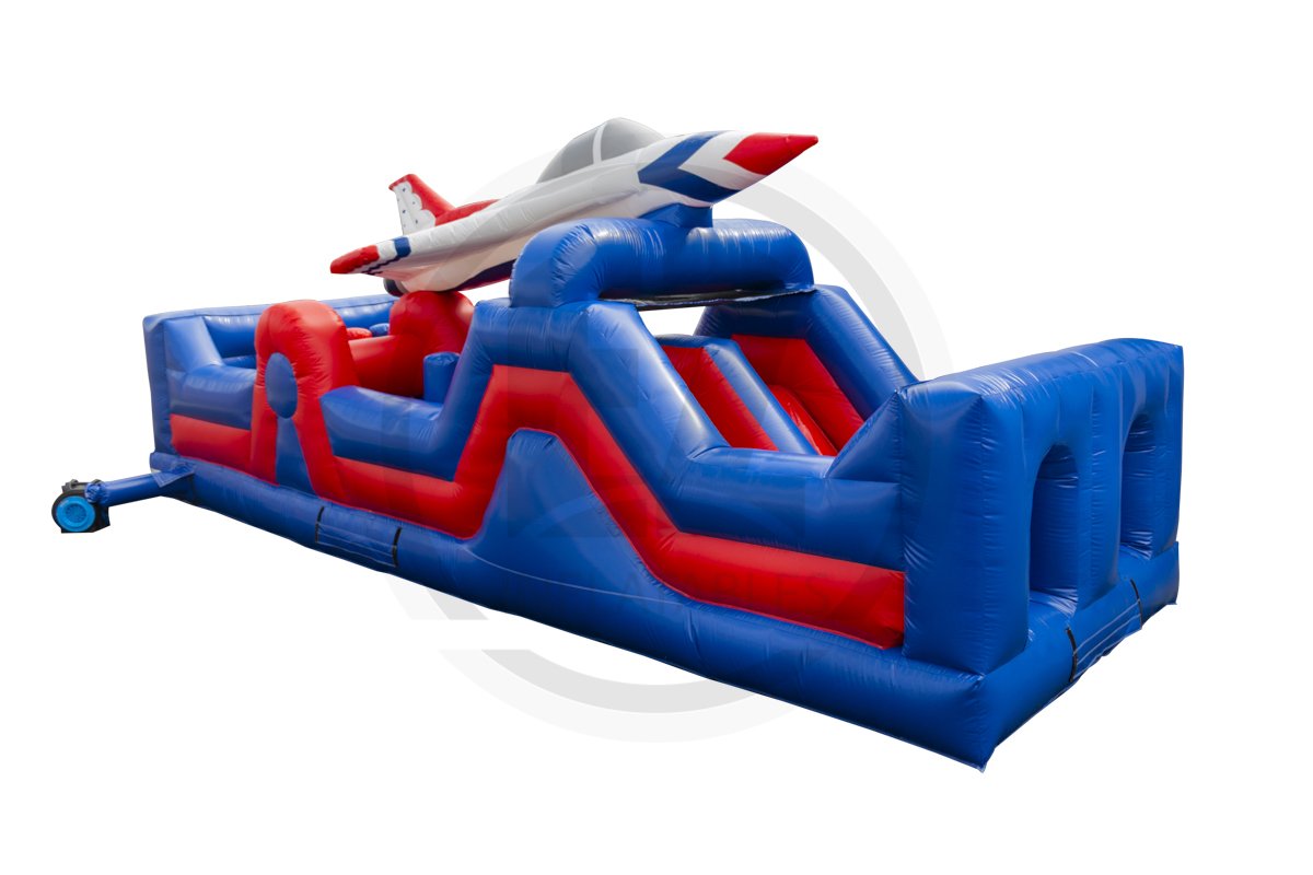 Air-Force−Obstacle−Course -I1118 – EZ Inflatables